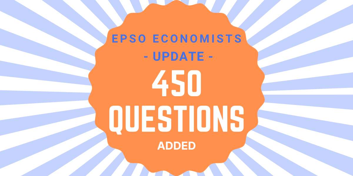 Additional Practice Questions Added for EPSO Economists | EU Training